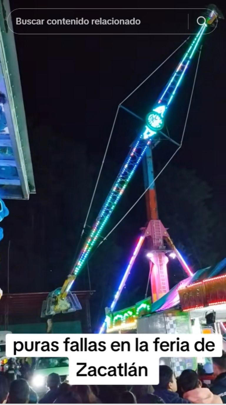 Captan el momento exacto en el que usuarios de juego mecánico en ...