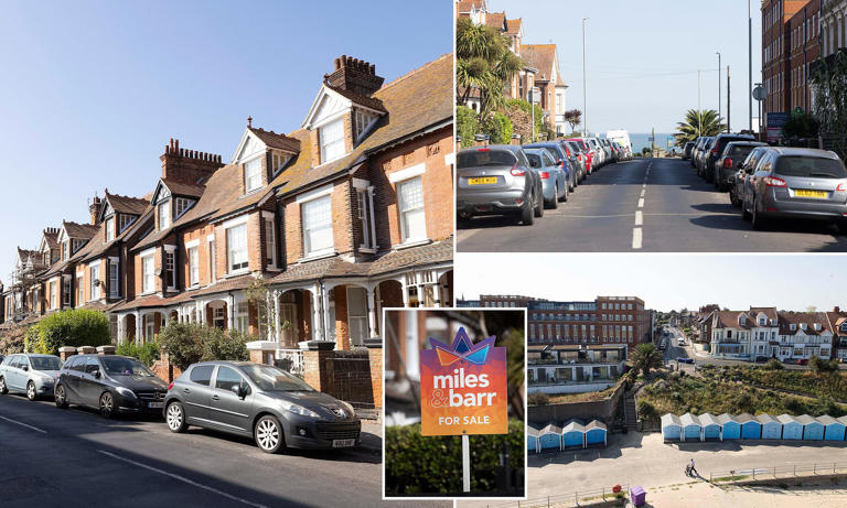 Inside the street in a seaside town where homes sell six weeks quicker ...