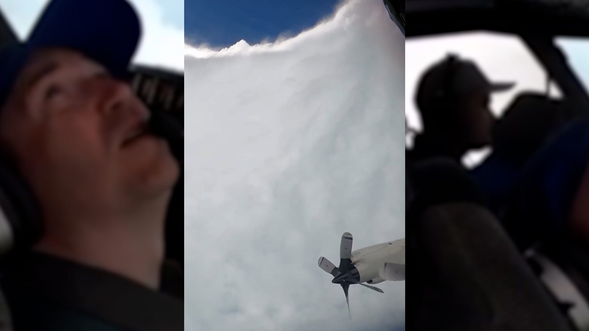 NOAA hurricane hunters fly into Hurricane Erin’s eye over the Atlantic