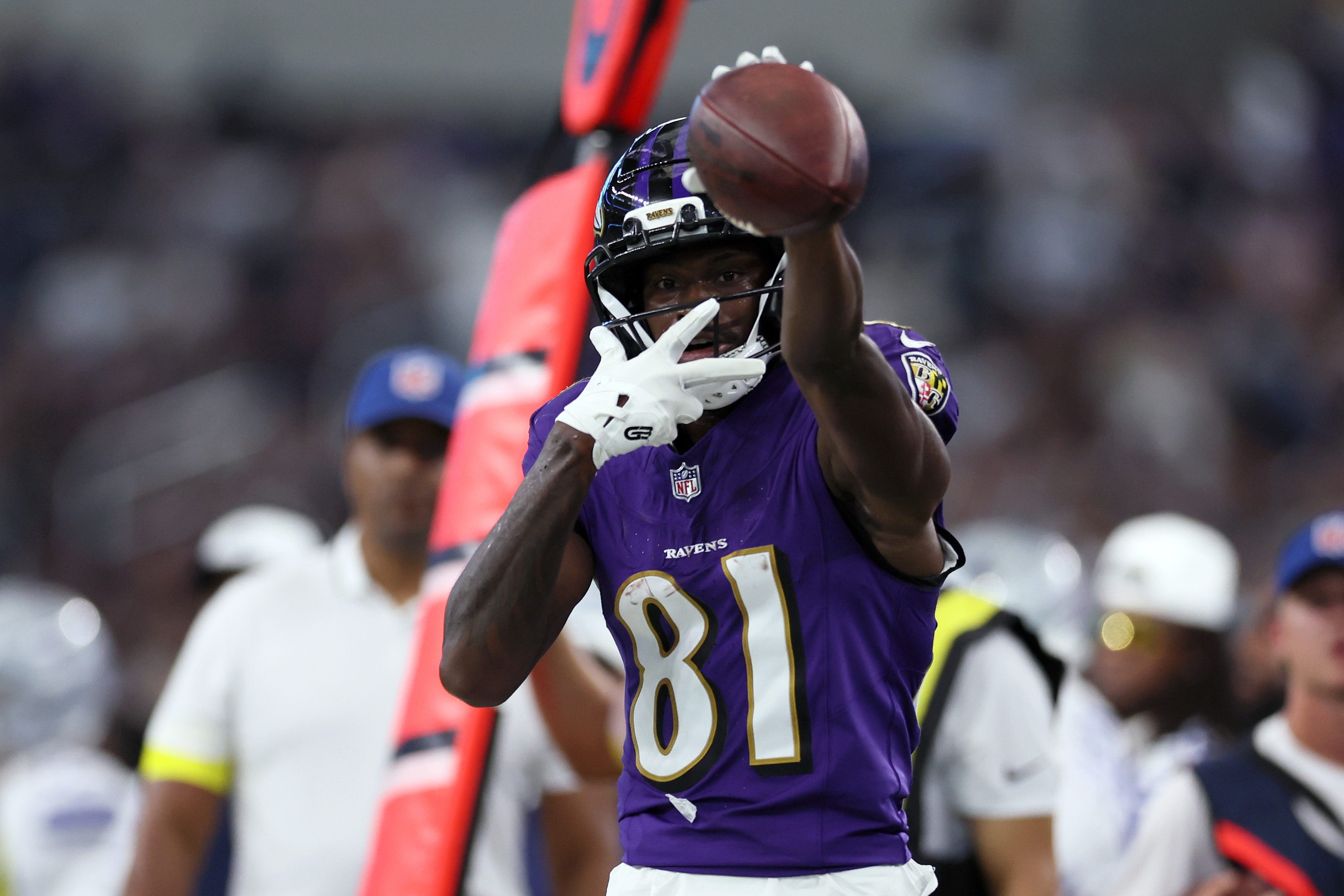 Ravens WR Devontez Walker has the wheels but DeAndre Hopkins has more ...