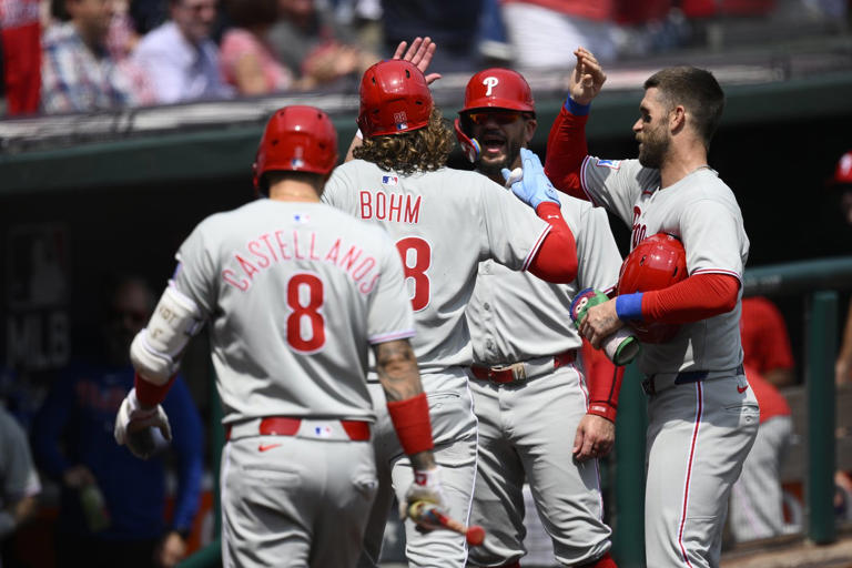 Phillies' Nola allows six runs in 2 1/3 innings in his return, Bohm ...
