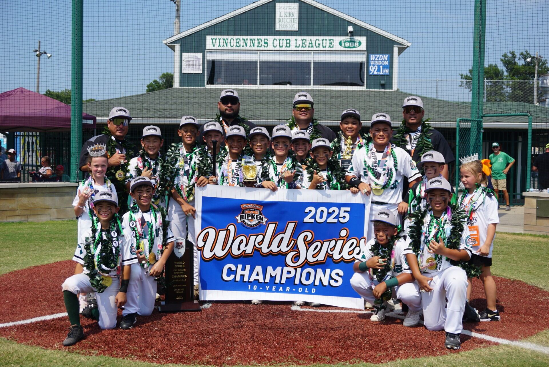Hawaii Kai Elite baseball wins 2025 10u Cal Ripken World Series ...