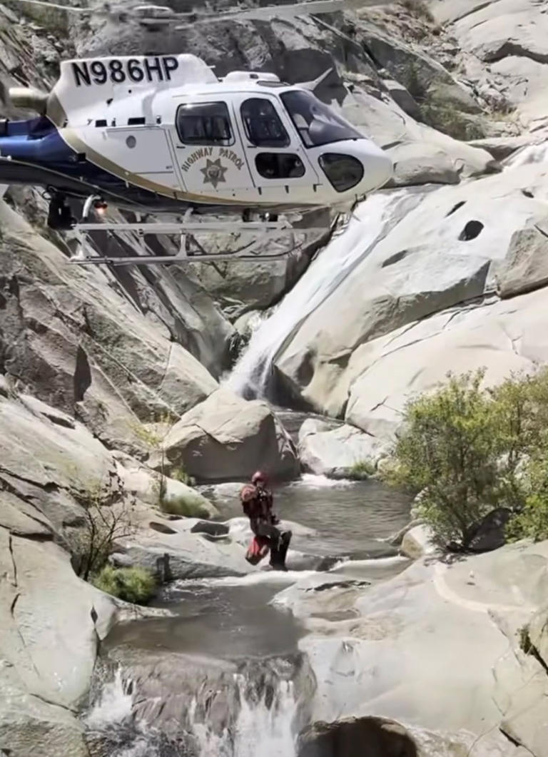 Fallen California hiker spends 2 harrowing days trapped behind ‘extreme ...