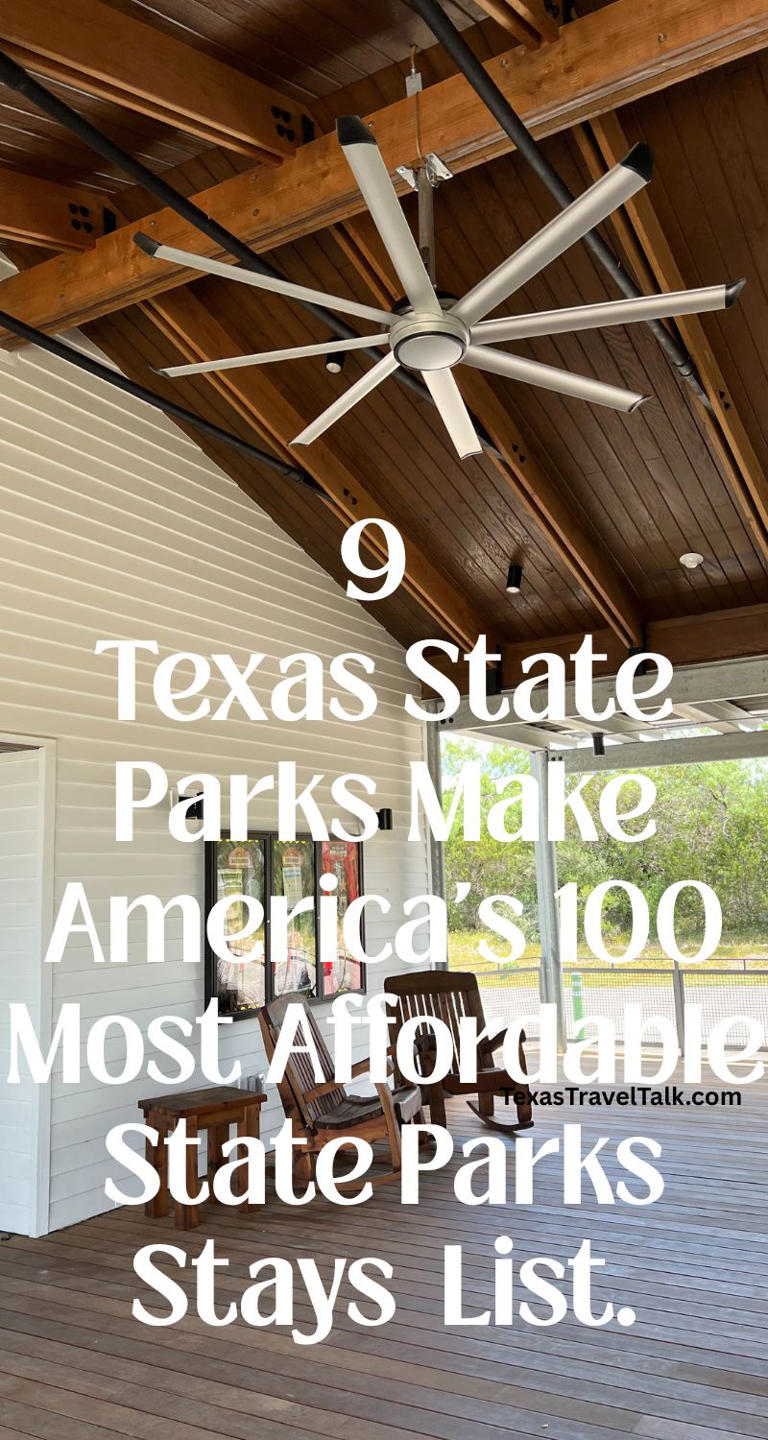 9 Texas state parks with affordable stays