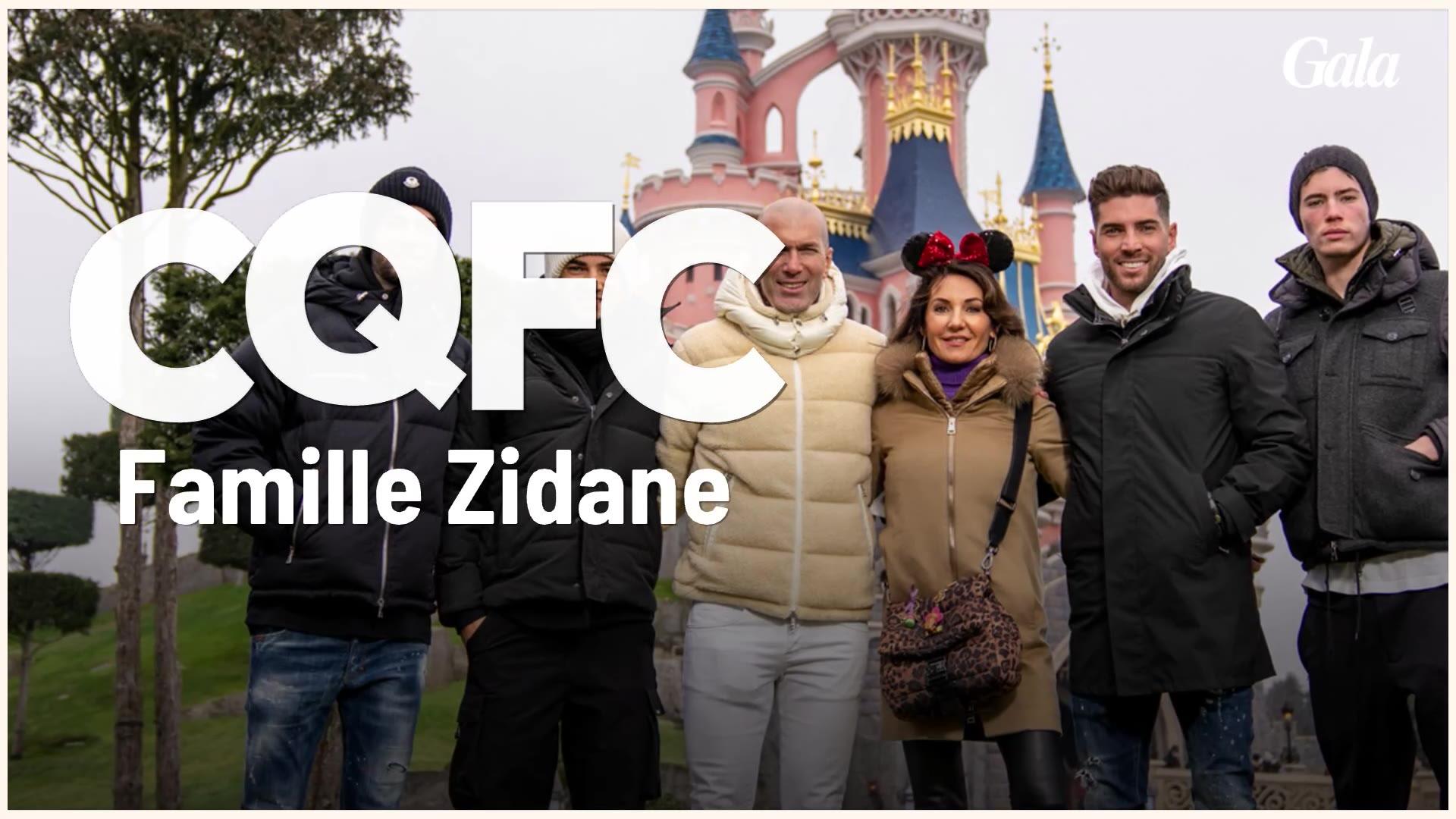 Enzo Zidane en compagnie des femmes de sa vie : son épouse Karen et ...