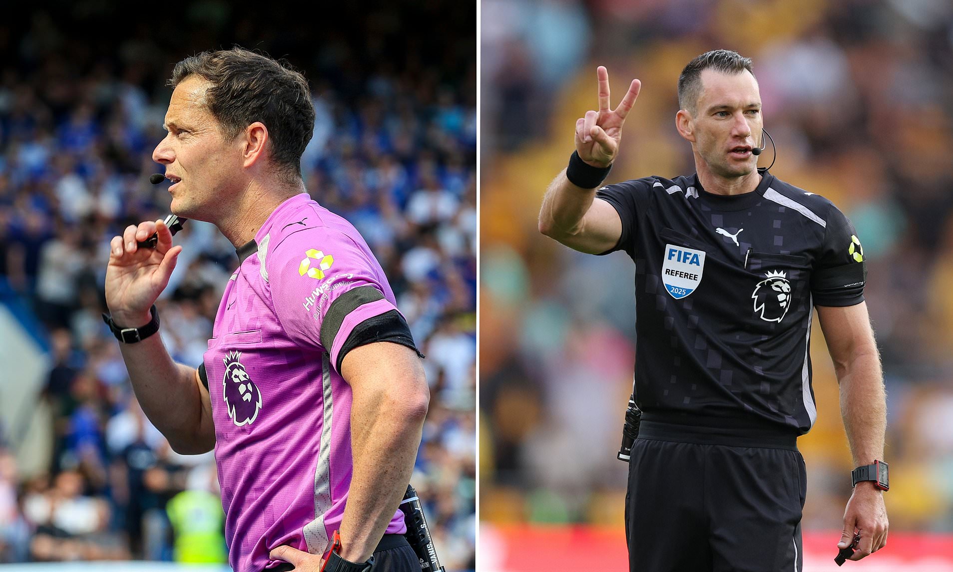 Revealed: The unique way Premier League referees prepared to announce ...