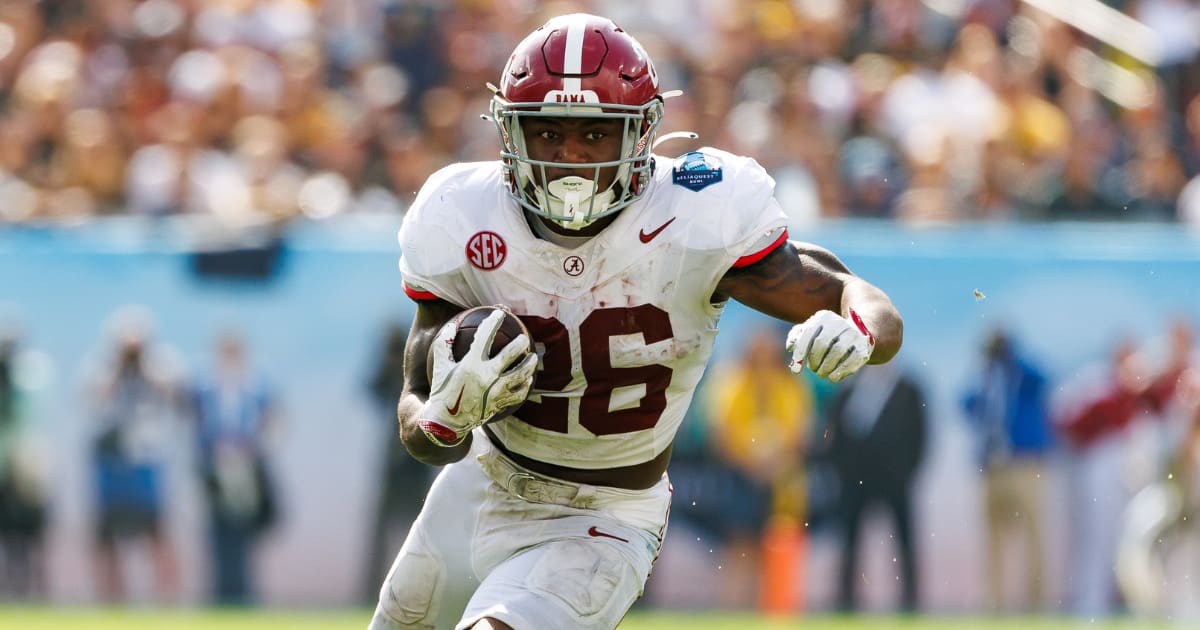 No. 1 Alabama RB Jam Miller reportedly will miss FSU game after surgery