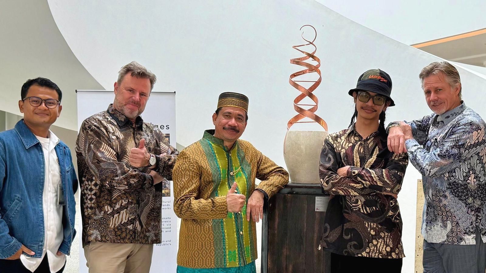Karya Seni 'Masa Depan' Meriahkan HUT ke-80 RI di IKN