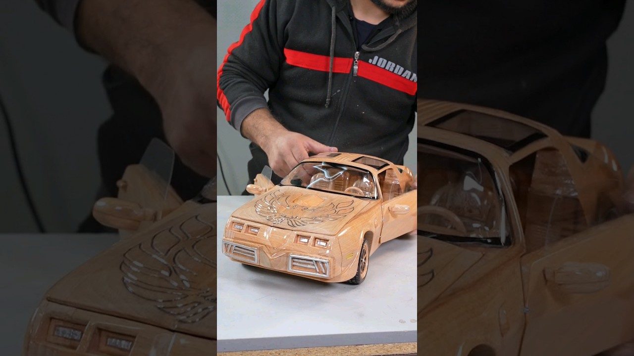 Wood Car - Pontiac Firebird Trans