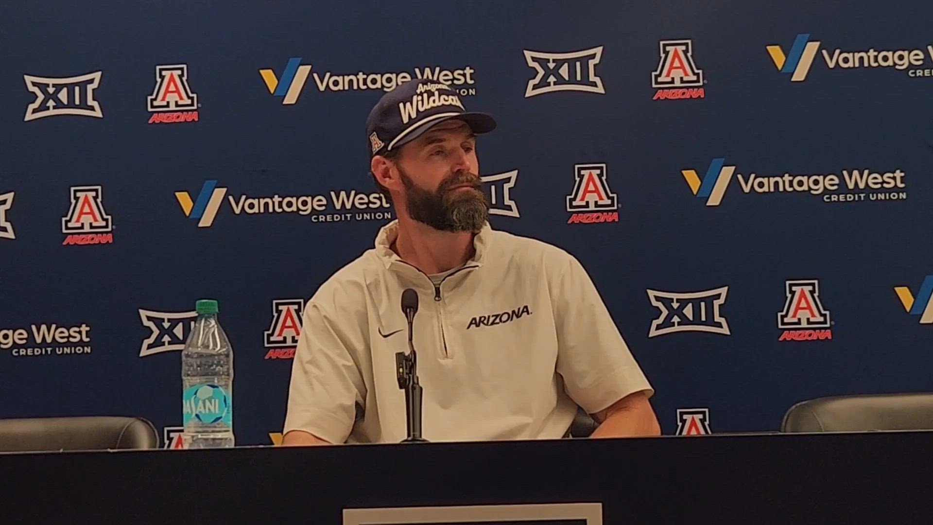 Arizona Wildcats Coach Brett Acre on Genesis Smith
