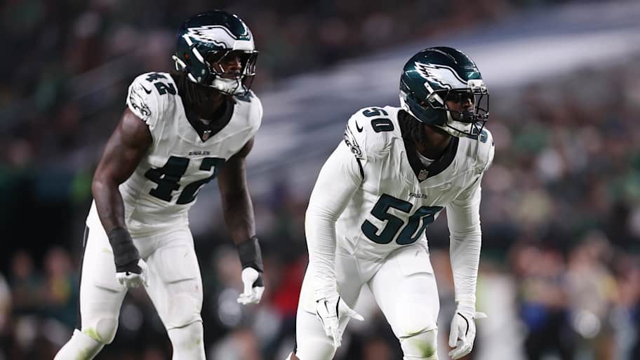Eagles Rookie Linebacker Emerging From Large Shadow Of Jihaad Campbell