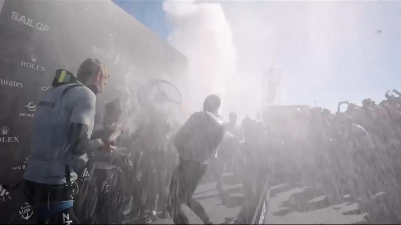 France pull off miracle comeback from crash to win Germany SailGP