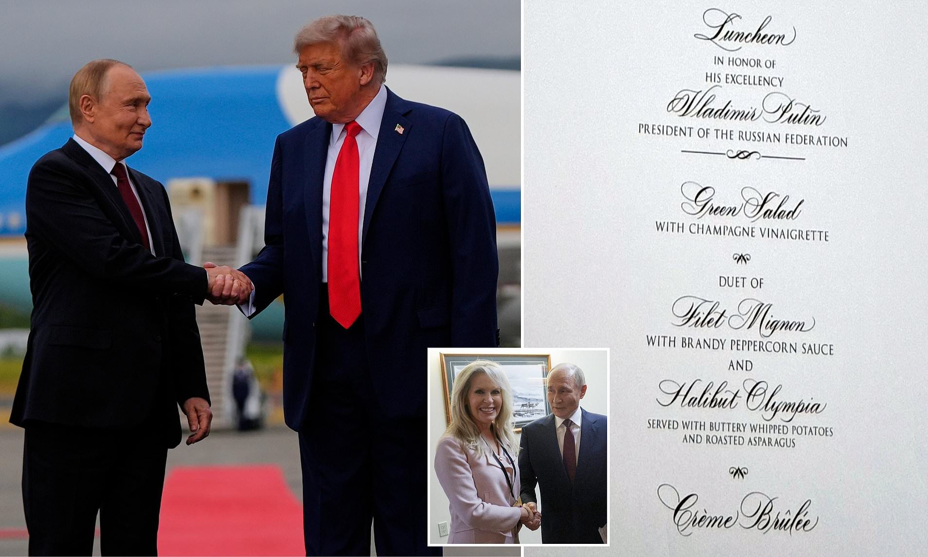 Vladimir Putin's surprising lunch menu for meeting with Donald Trump is ...