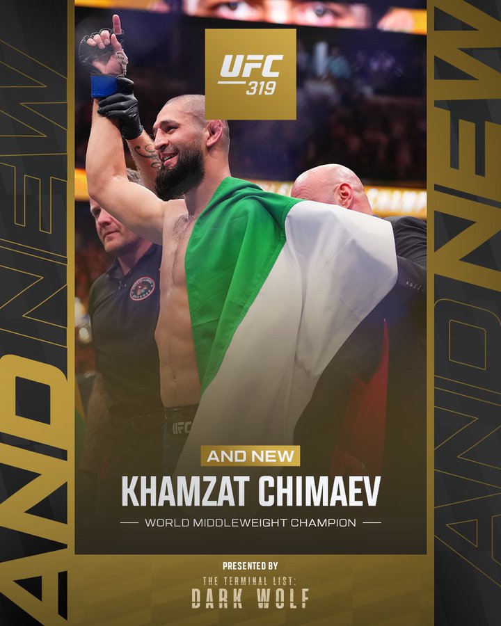 UFC 319: Chimaev wins middleweight championship