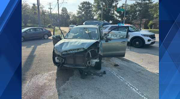1 injured after two vehicle crash, rollover in Allegheny County