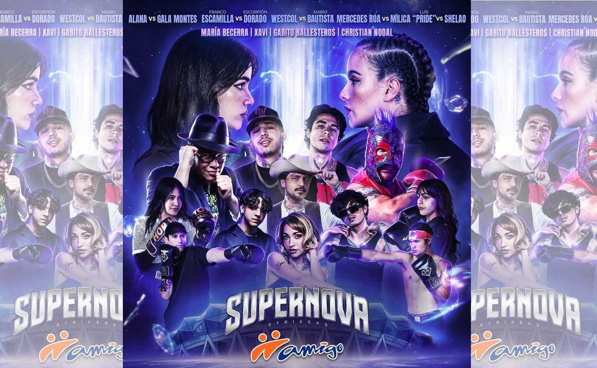 Supernova Strikers 2025: Cartelera, horario y dónde ver el evento de ...