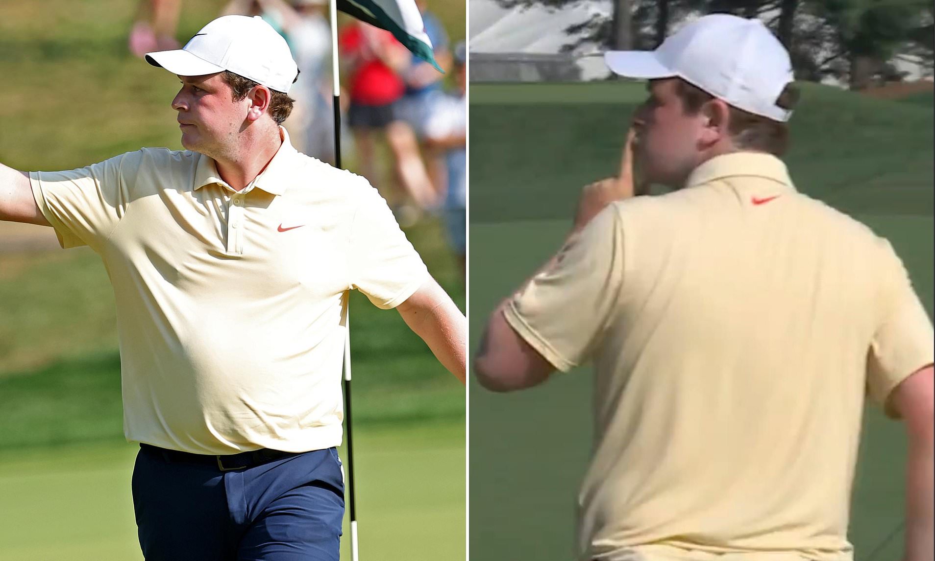 PGA Tour star Robert MacIntyre shushes heckler in fiery on-course ...
