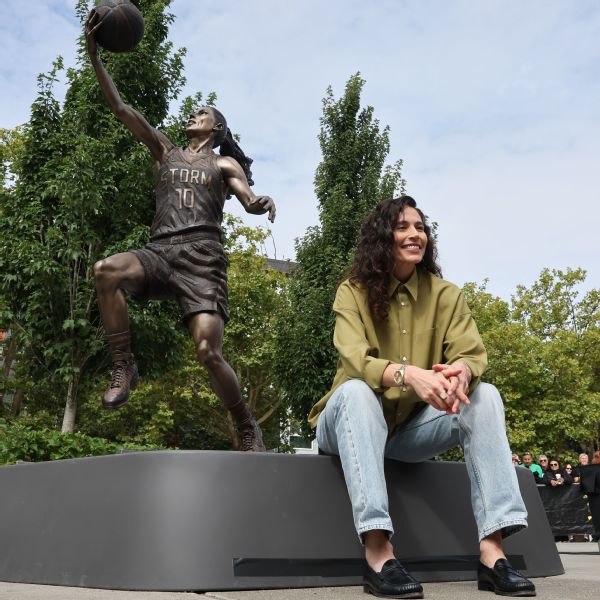 Sue Bird honored with Seattle statue, first at WNBA arena