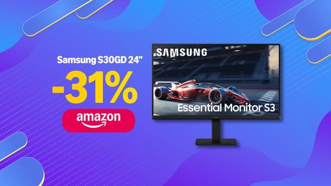 Crolla il prezzo del monitor Samsung da 24'' a 100Hz: nuovo minimo ...