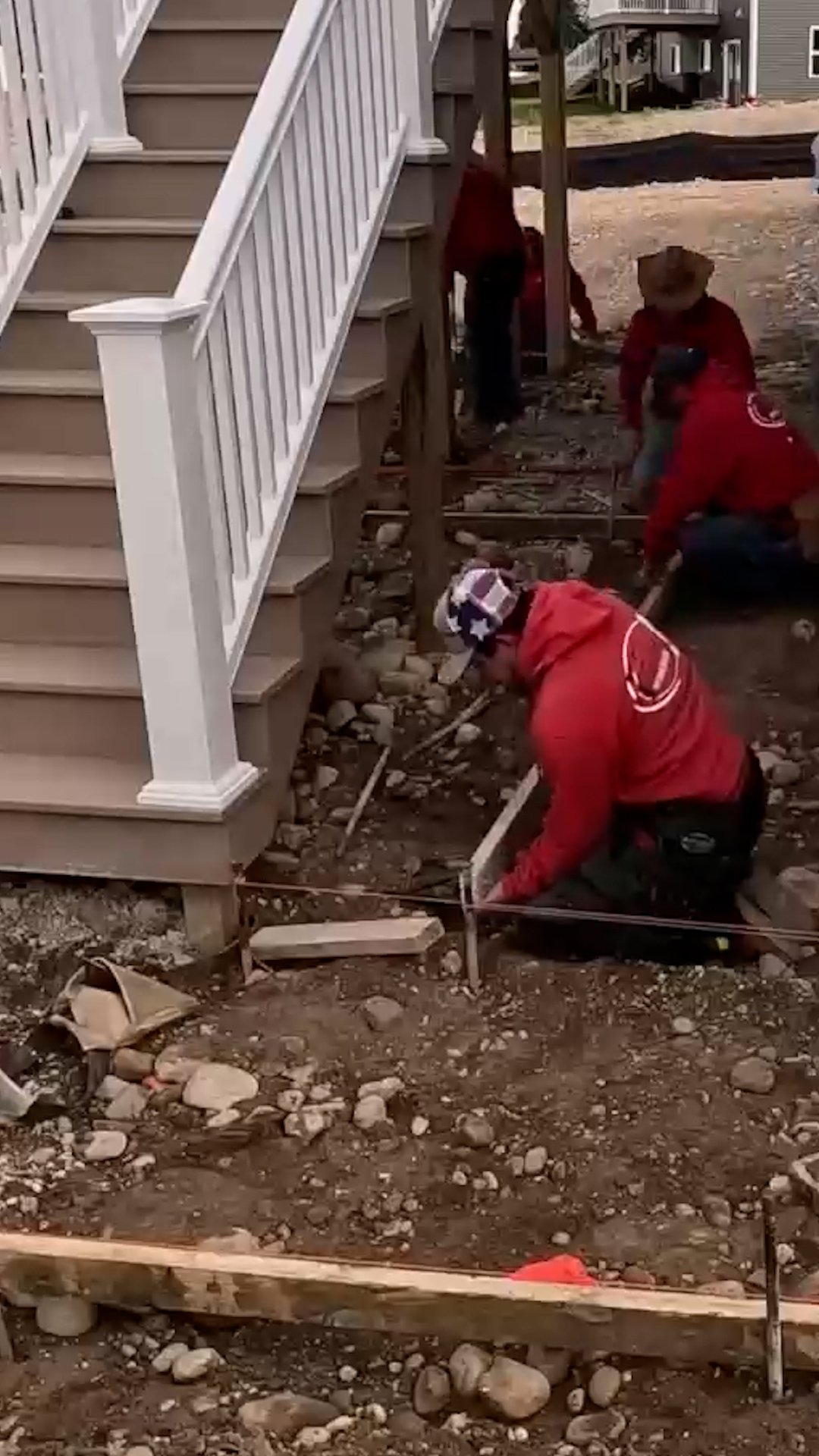 These Stair Guys Are So Unprofessional, Man!