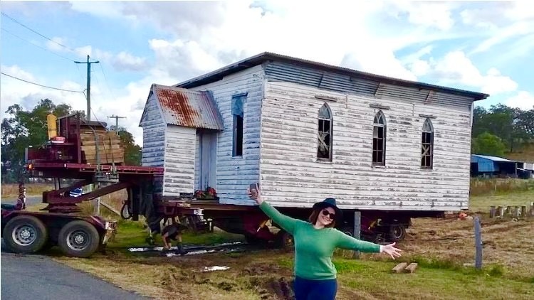 Church restored with money from jam now has heavenly Scenic Rim views