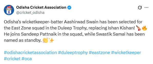 Ishan Kishan ruled out of Duleep Trophy, Odisha cricket announces ...