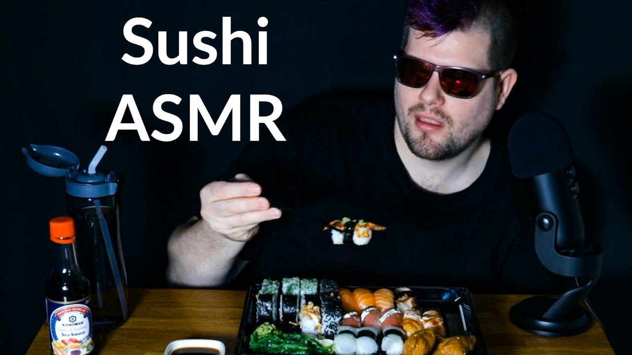 ASMR Sushi Big Bites | Eating Sounds | Sushi Mukbang