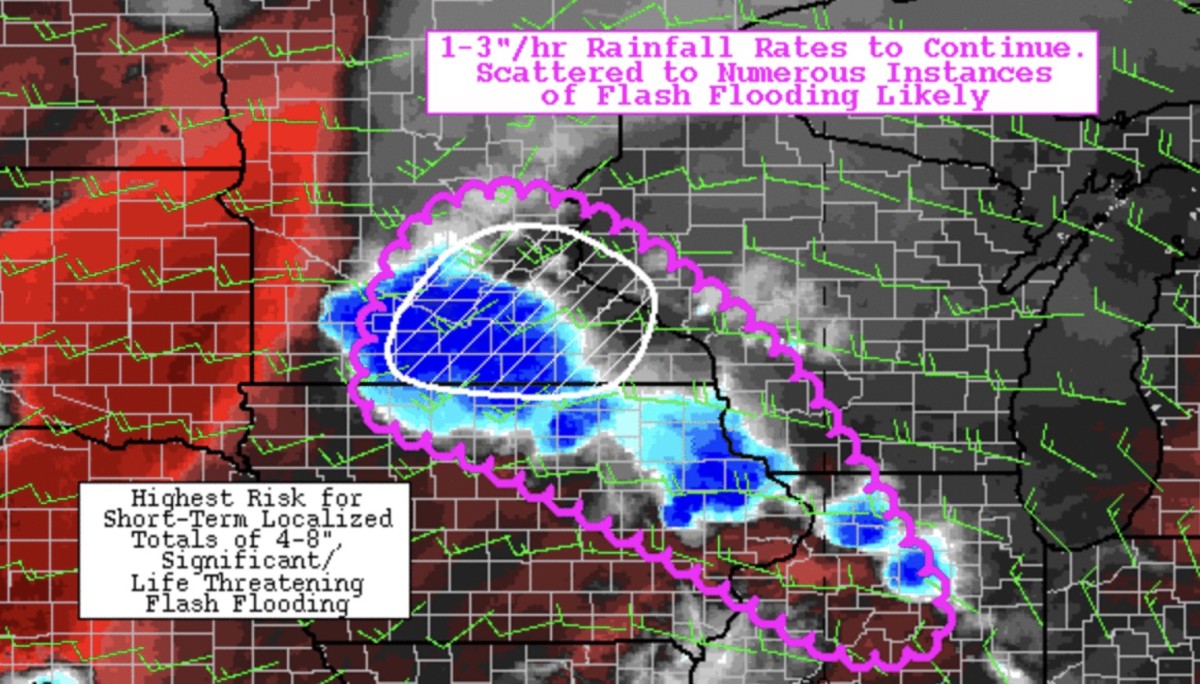 'Potentially life-threatening' flooding risk in Twin Cities, southern ...