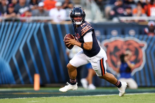 Caleb Williams' sharp preseason debut caps best stretch of Bears camp