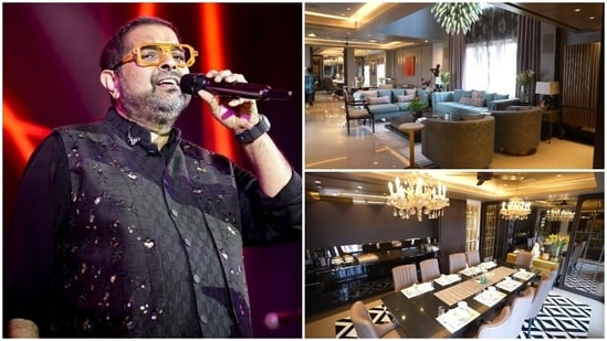 Step inside Shankar Mahadevan's beautiful Navi Mumbai 6-floor mansion ...