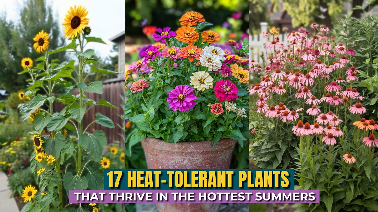 17 Heat-Tolerant Plants That Thrive in the Hottest Summers