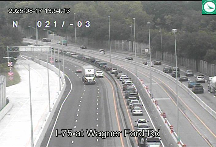 Traffic: I-75 North at Wanger Ford Road