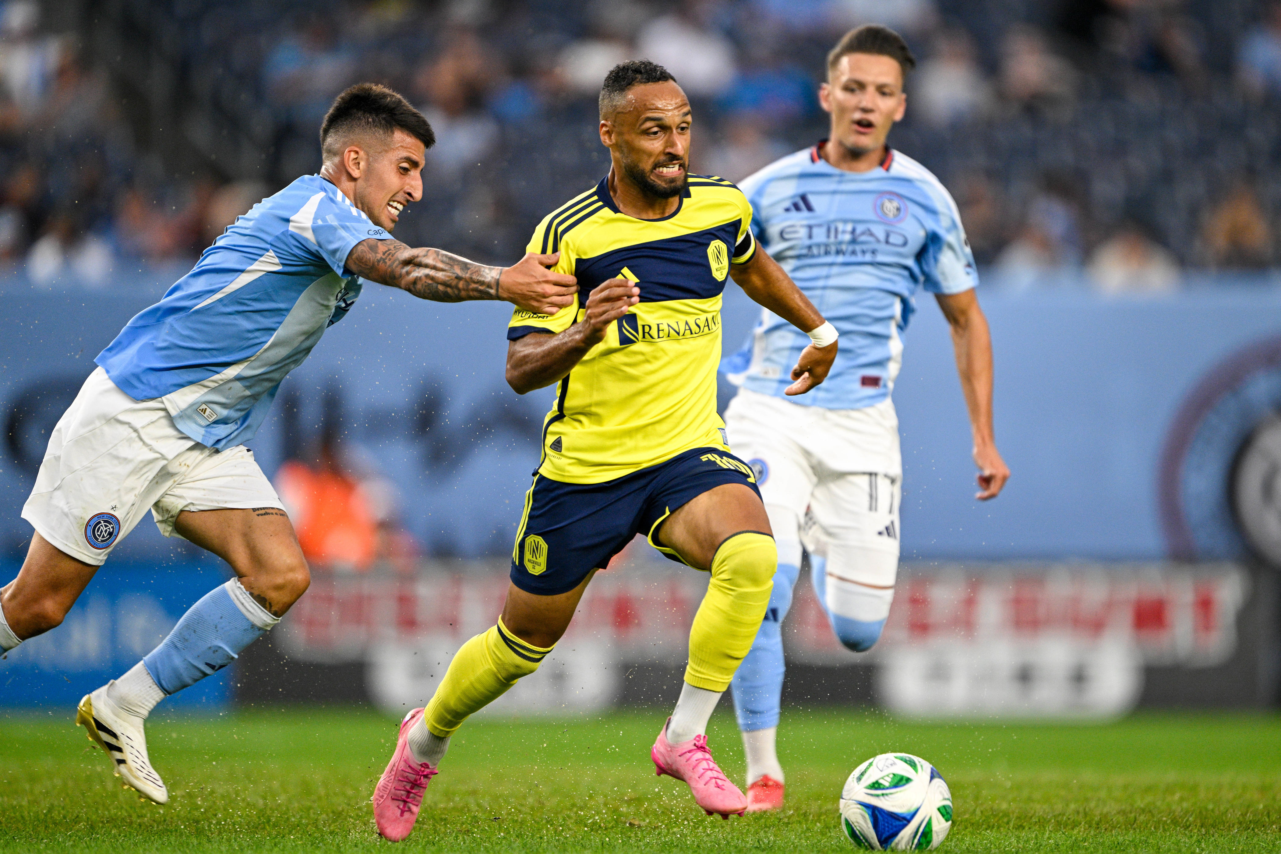 Nashville SC falls 2-1 to New York City FC after lengthy weather delay ...