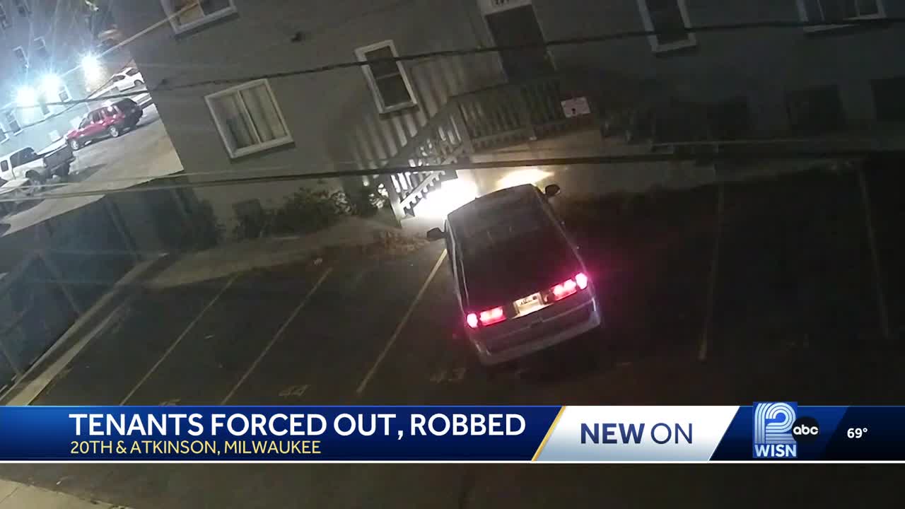 Tenants forced out, robbed