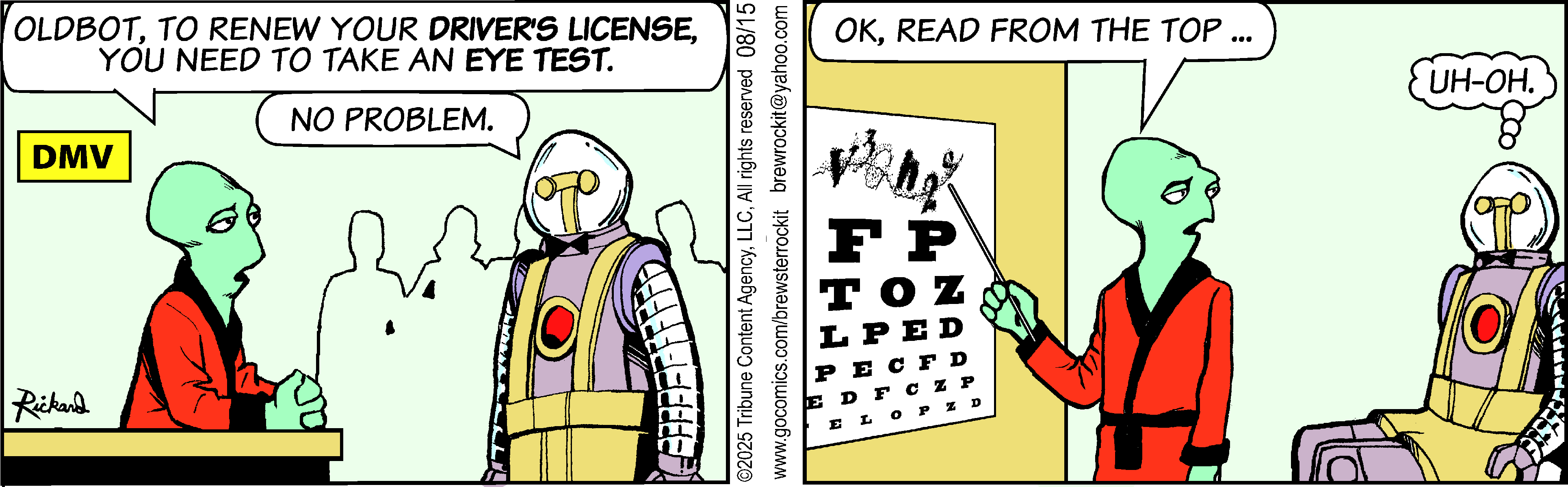 Brewster Rockit by Tim Rickard