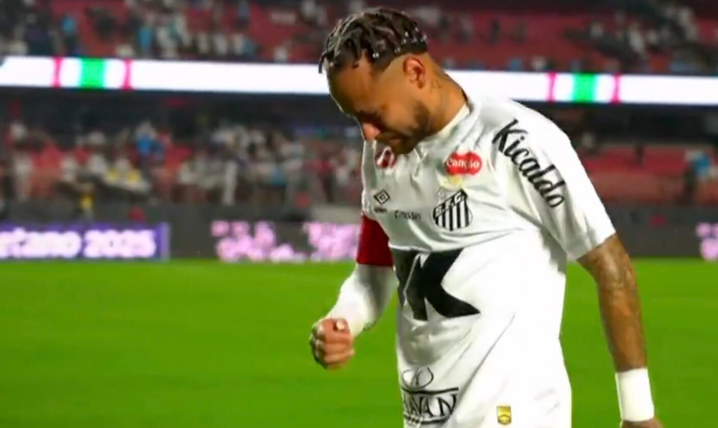 VIDEO. Neymar in tears after Santos’ crushing 6-0 defeat