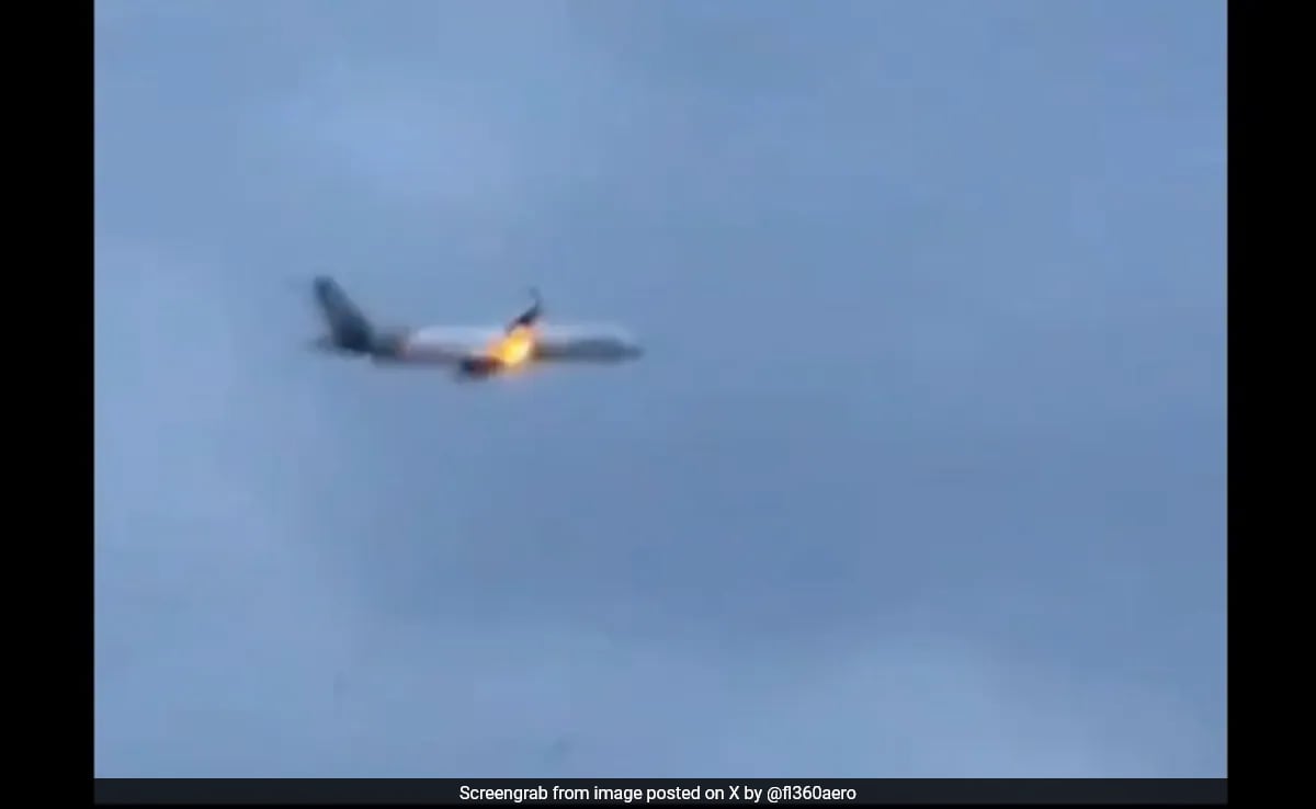 Video: Germany-Bound Boeing 757 Catches Fire Mid-Air, Diverted To Italy