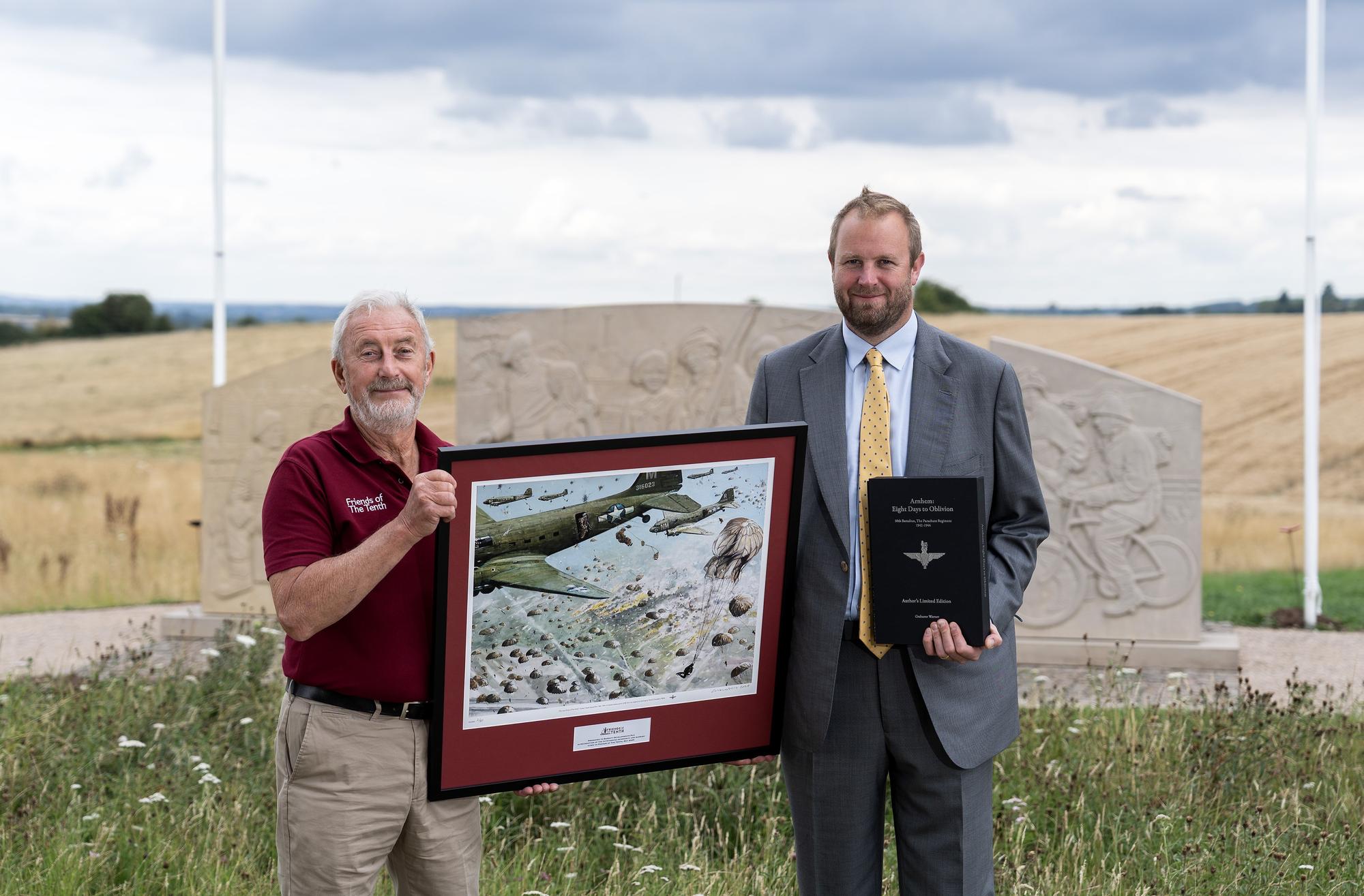 £15k donation boosts fundraising for wartime memorial pathway