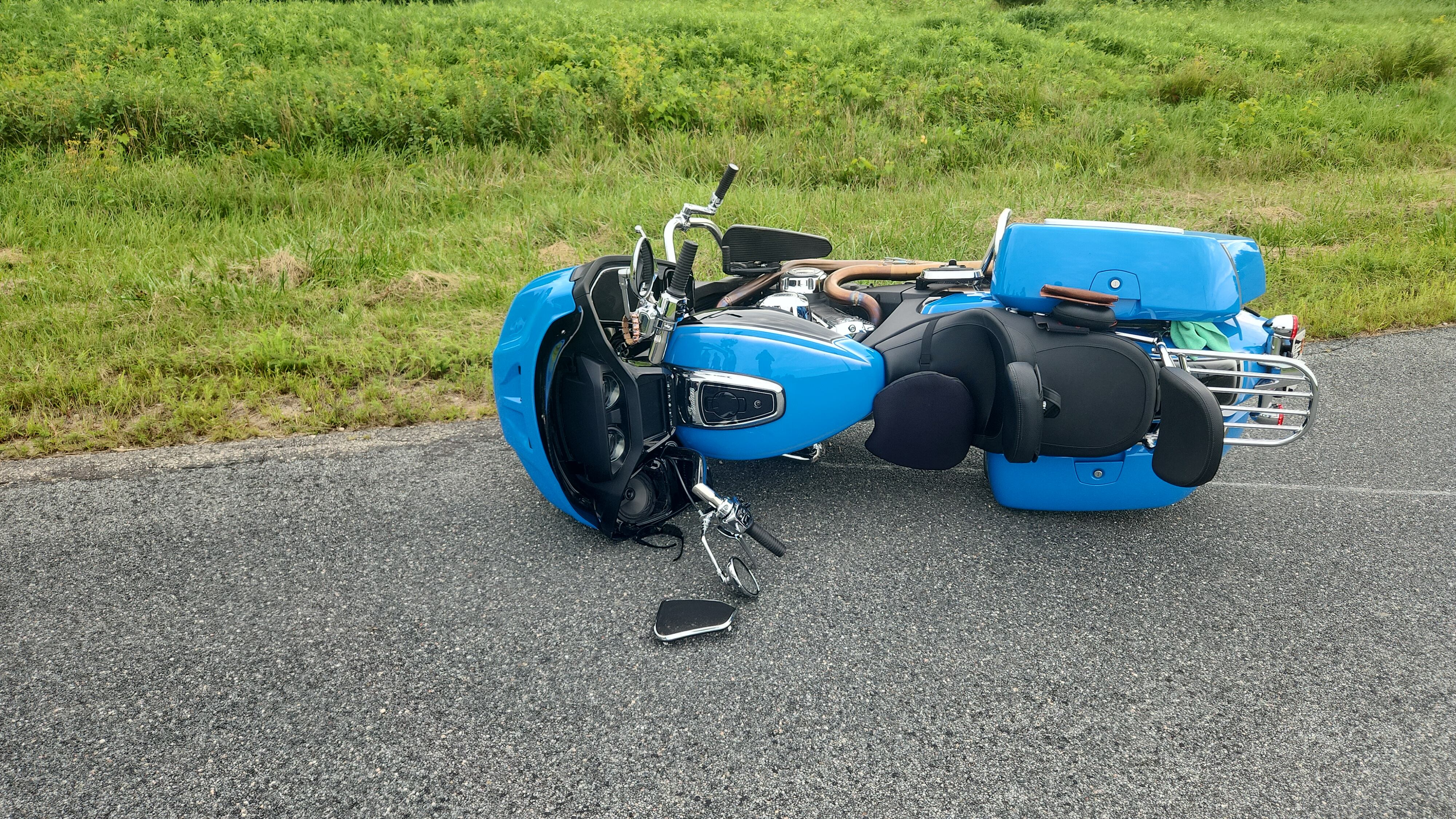 One man killed in Pierce Co. motorcycle crash