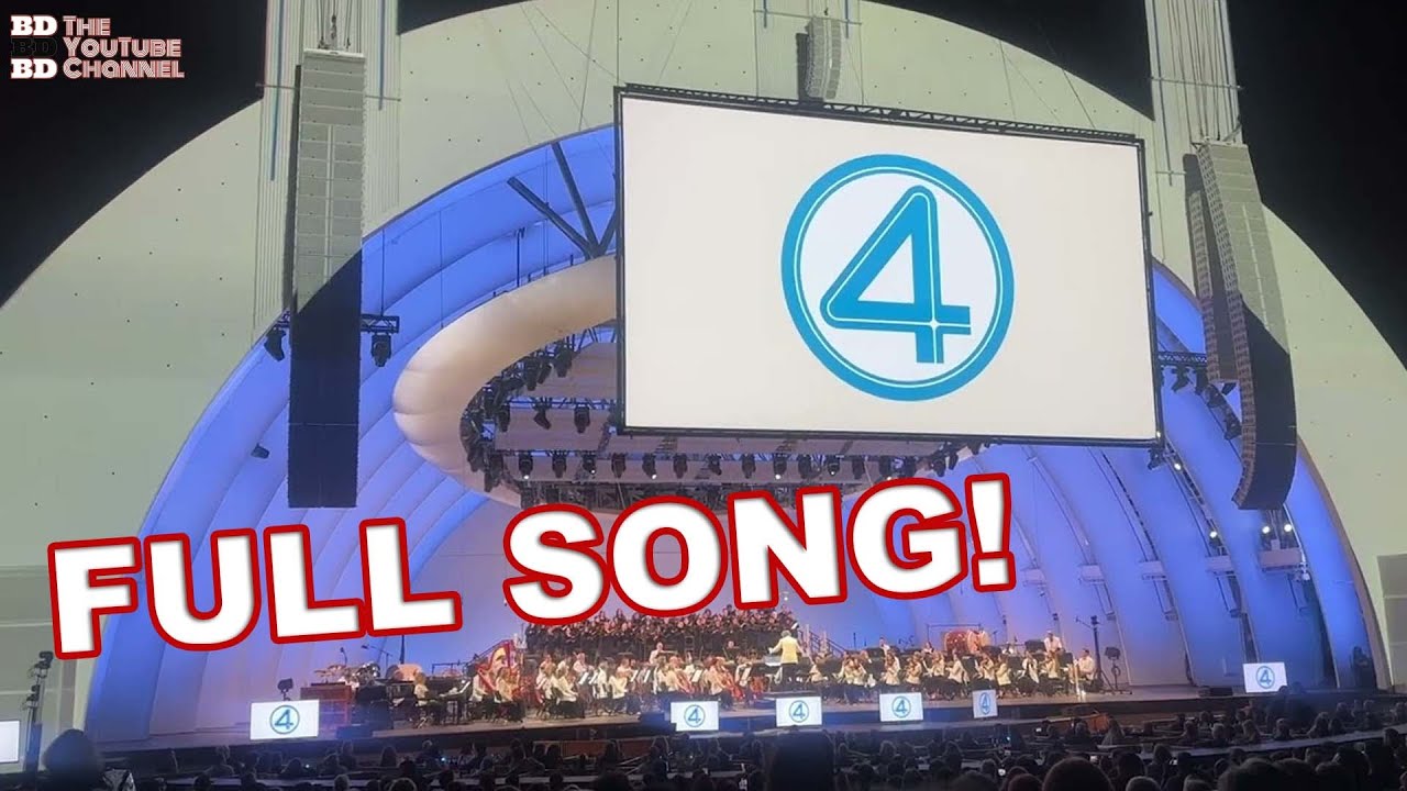 Marvel’s Fantastic Four theme song premieres live – epic first steps ...
