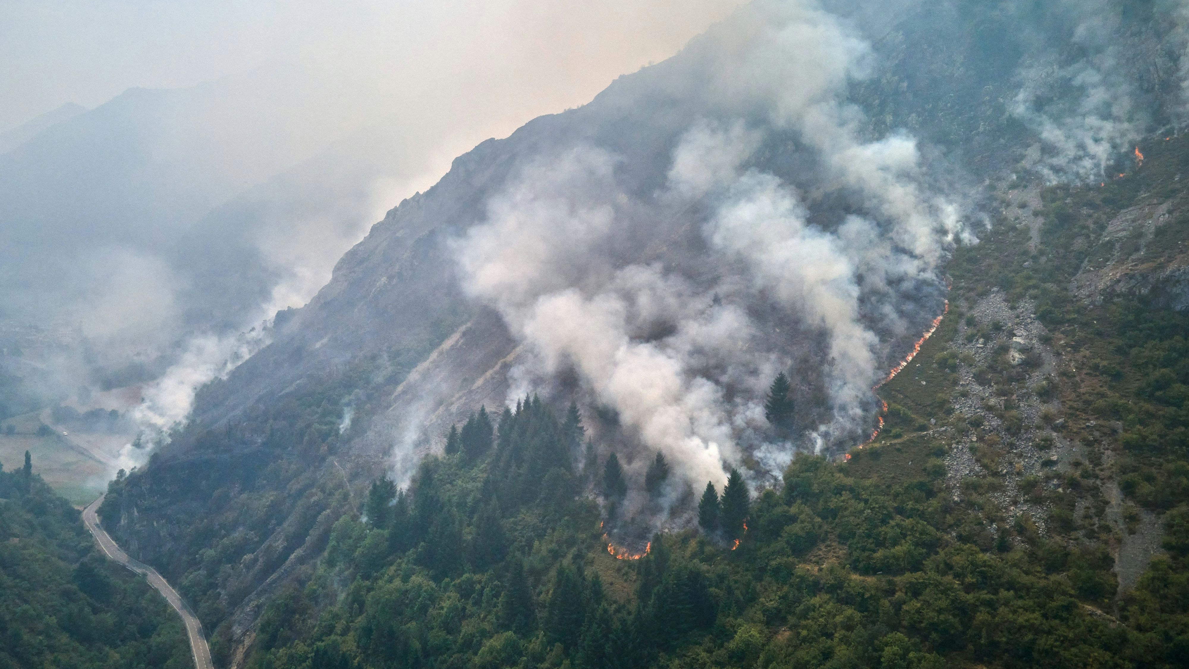 Feuer In Spanien Heute