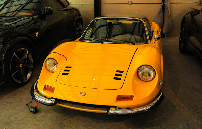 This Kentucky farm is home to fast horses and faster cars. Step inside ...