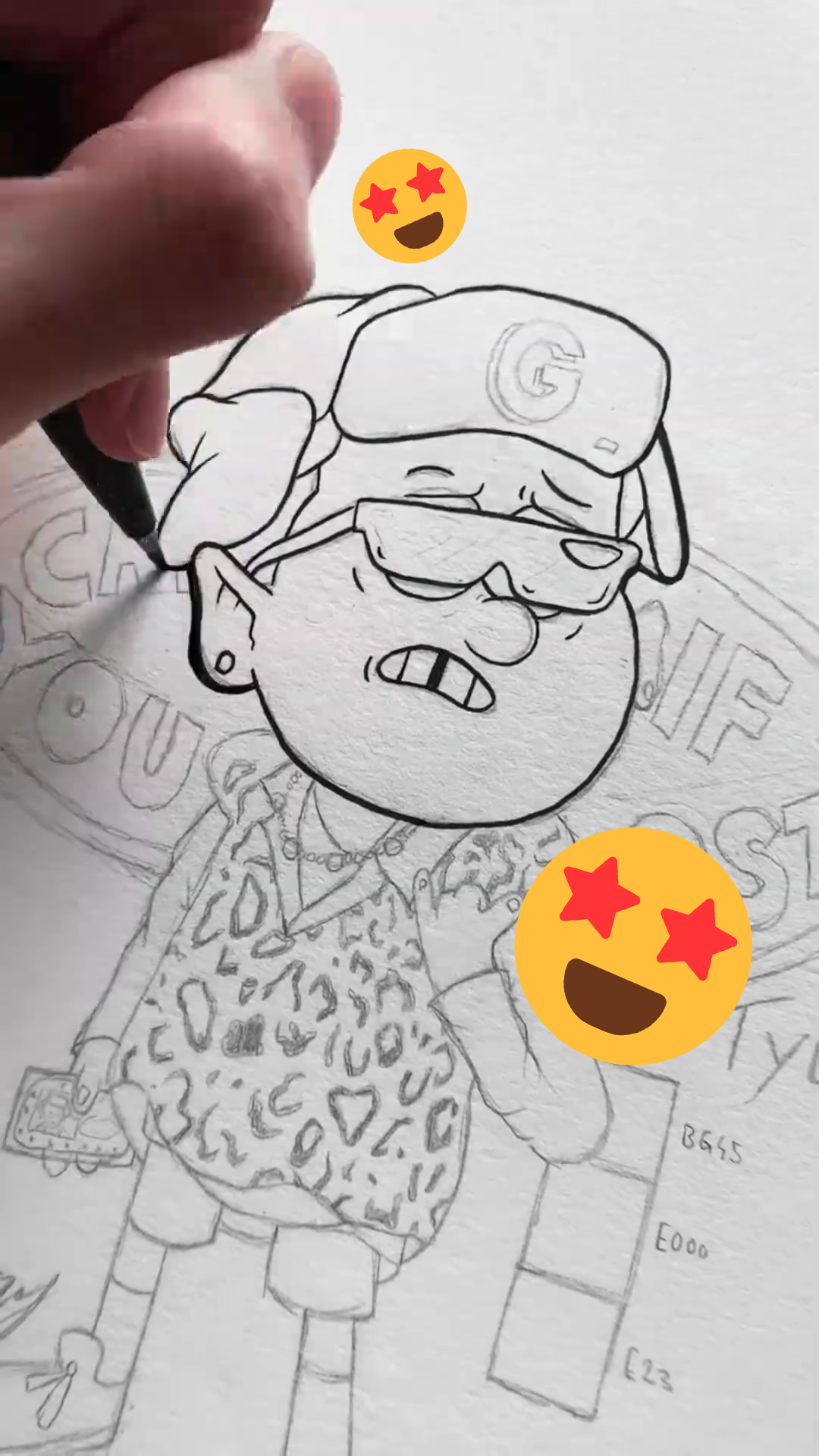 Turning Rappers into Cartoon Characters