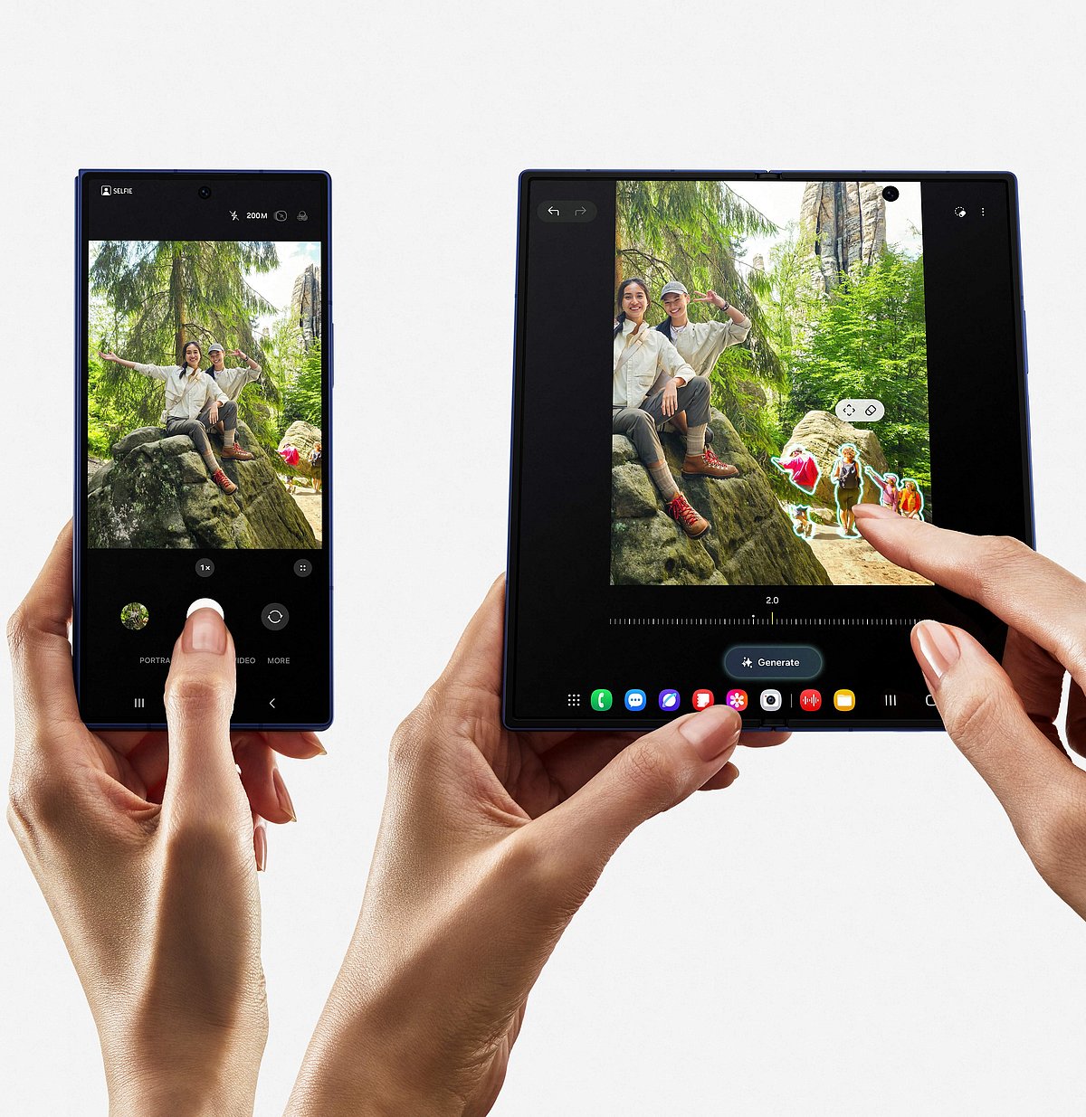 Empowering a new wave of creators through Galaxy AI editing