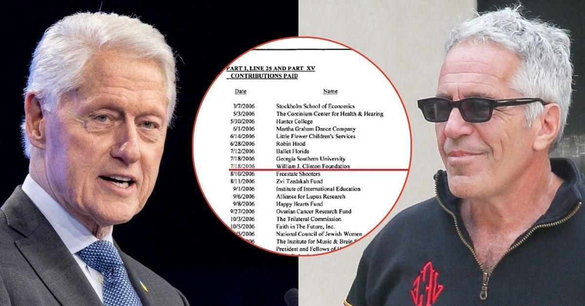 Epstein tax returns show strong connection to Clintons