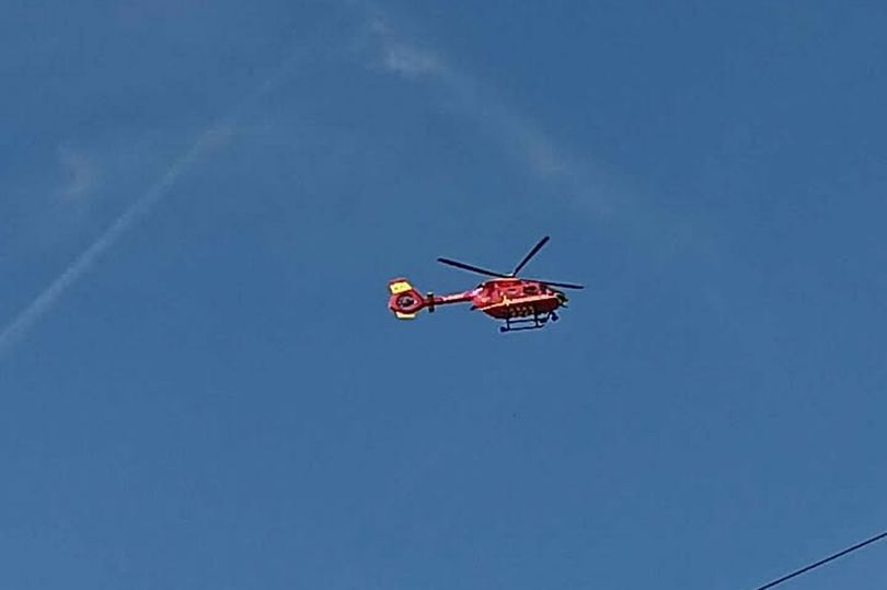 Two drivers airlifted to Royal Stoke after 'significant' A53 crash