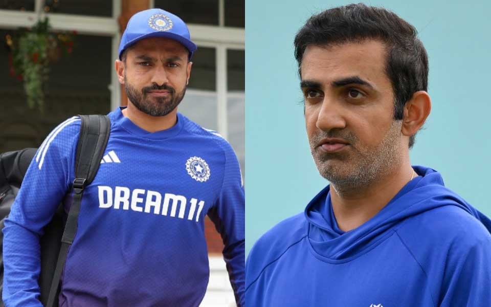 ENG vs IND 2025: ‘Gauti bhai gave me the confidence’ – Karun Nair hails ...