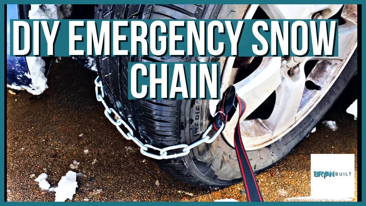 DIY Snow Tire Chain: How to Make an Emergency Tire Chain When You're in ...