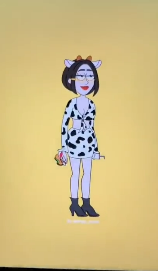 Turning Doja Cat into Rick from Rick and Morty — And Making It a Wallpaper