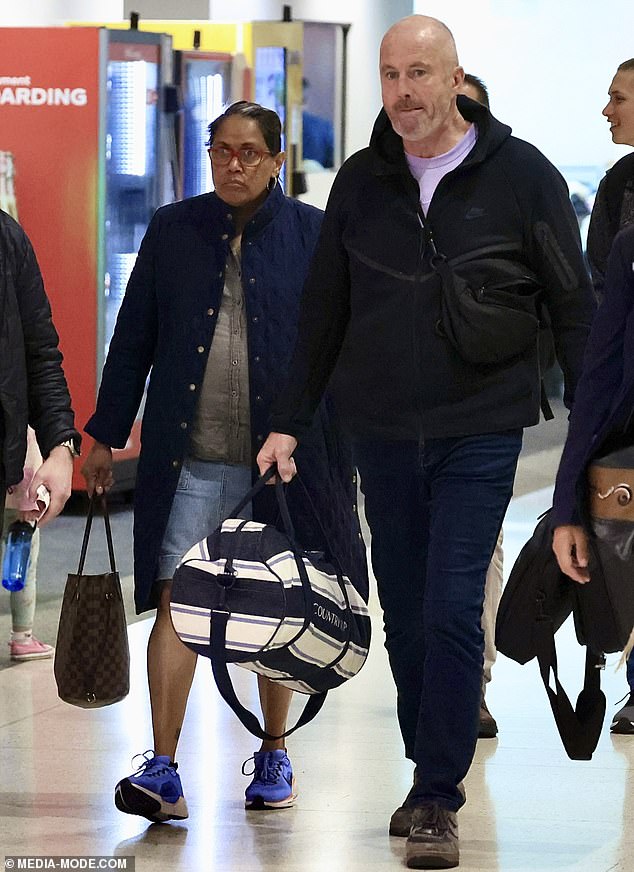 Cathy Freeman is spotted out with her mystery man AGAIN after rare ...